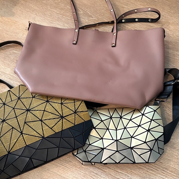Bags | Geometric Bag Bundle 1 | Poshmark